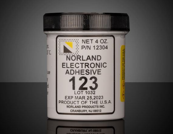 Norland Electronic Adhesive NEA 123, 4 oz. Bottle | Edmund Optics
