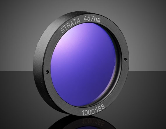 457nm 25.4mm META® holoOPTIX® STRATA Notch Filter | Edmund Optics