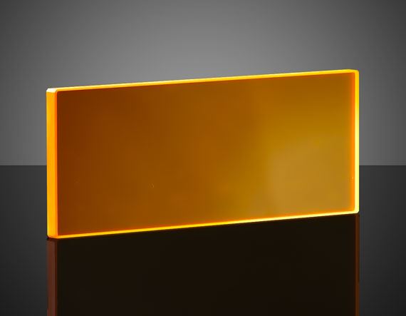 65.1 x 25.4mm, 3mm Thick, Uncoated, ISP Optics Zinc Selenide (ZnSe ...